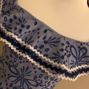 Red Carter | Dresses | New Red Carter Blue Embroidered Dress | Poshmark